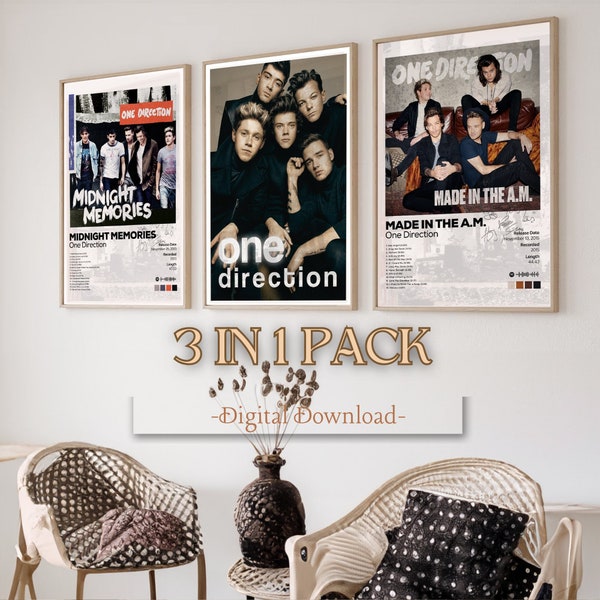 One Direction Decor - Etsy