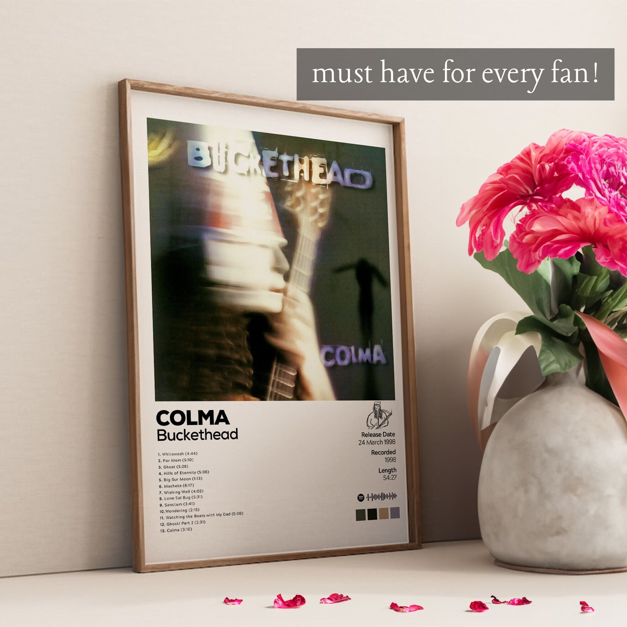 Buckethead Poster Physical Poster Print Wall Decor Frameless Poster ...