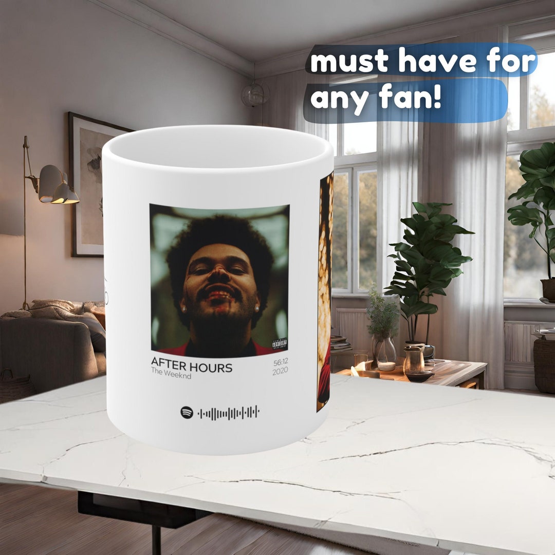 The Weeknd Mug White Ceramic Mug After Hours Mug - Etsy
