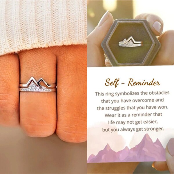 Mountain Ring - Etsy
