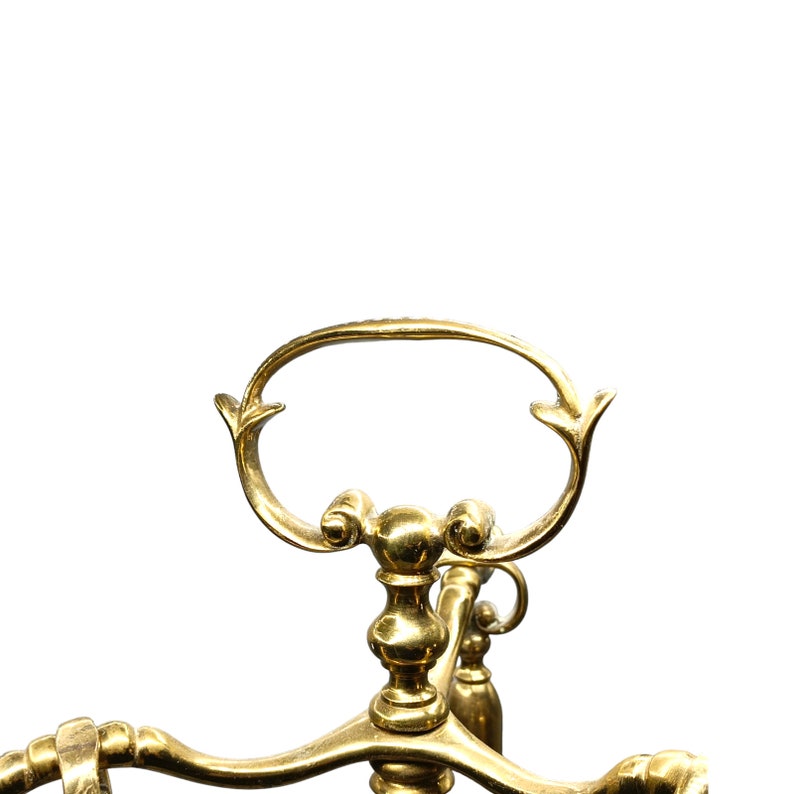 Vintage Bronze Fireplace Tool Set Early 20th Century French ...