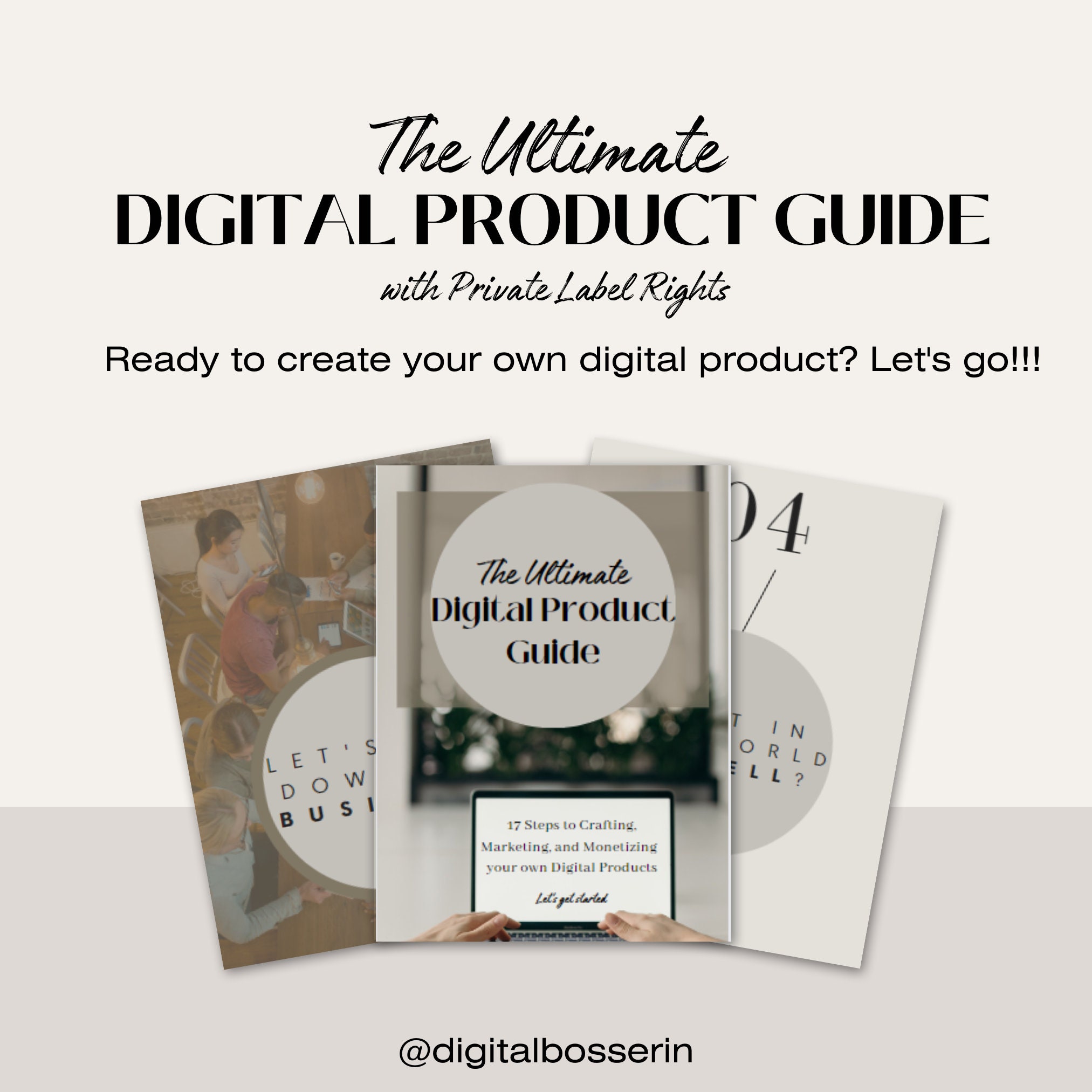 The Ultimate Digital Product Guide Digital Ebook Digital Product Step ...
