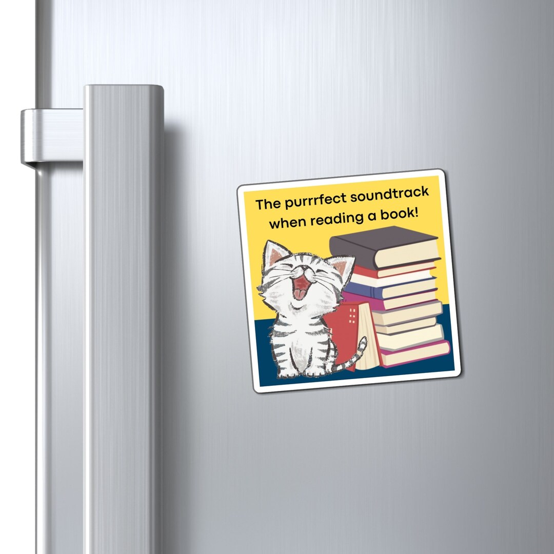 Cat Magnet Funny Cat Magnet Refrigerator Magnet Cat Lover Gift ...