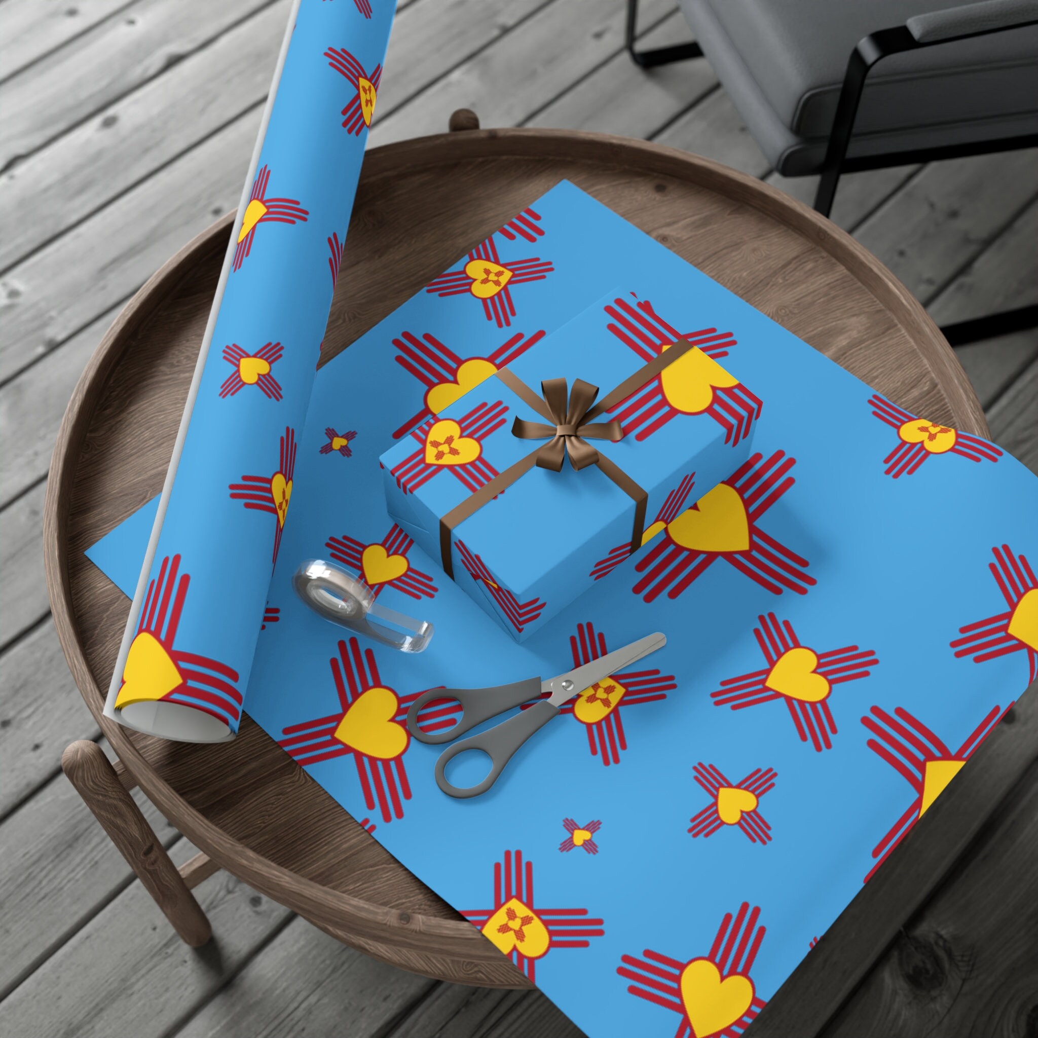 New Mexico Gift Wrapping Paper | Land of Enchantment Gift Wrapping ...