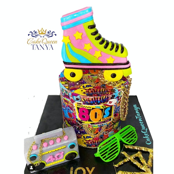 80s Sheet Cake - Etsy