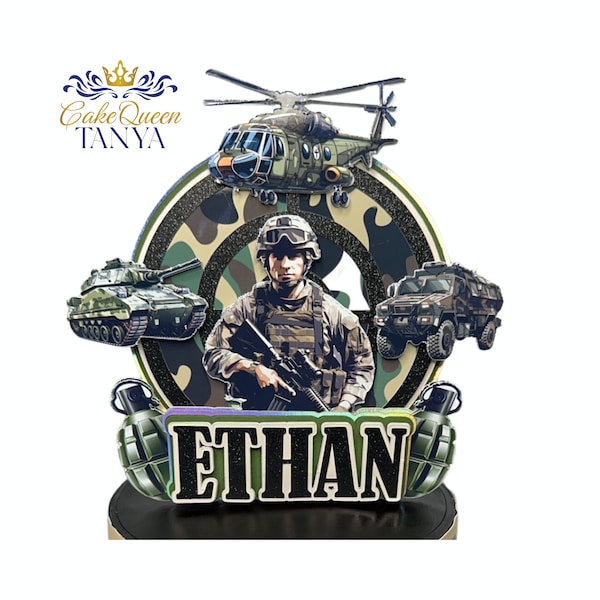 Military Topper - Etsy