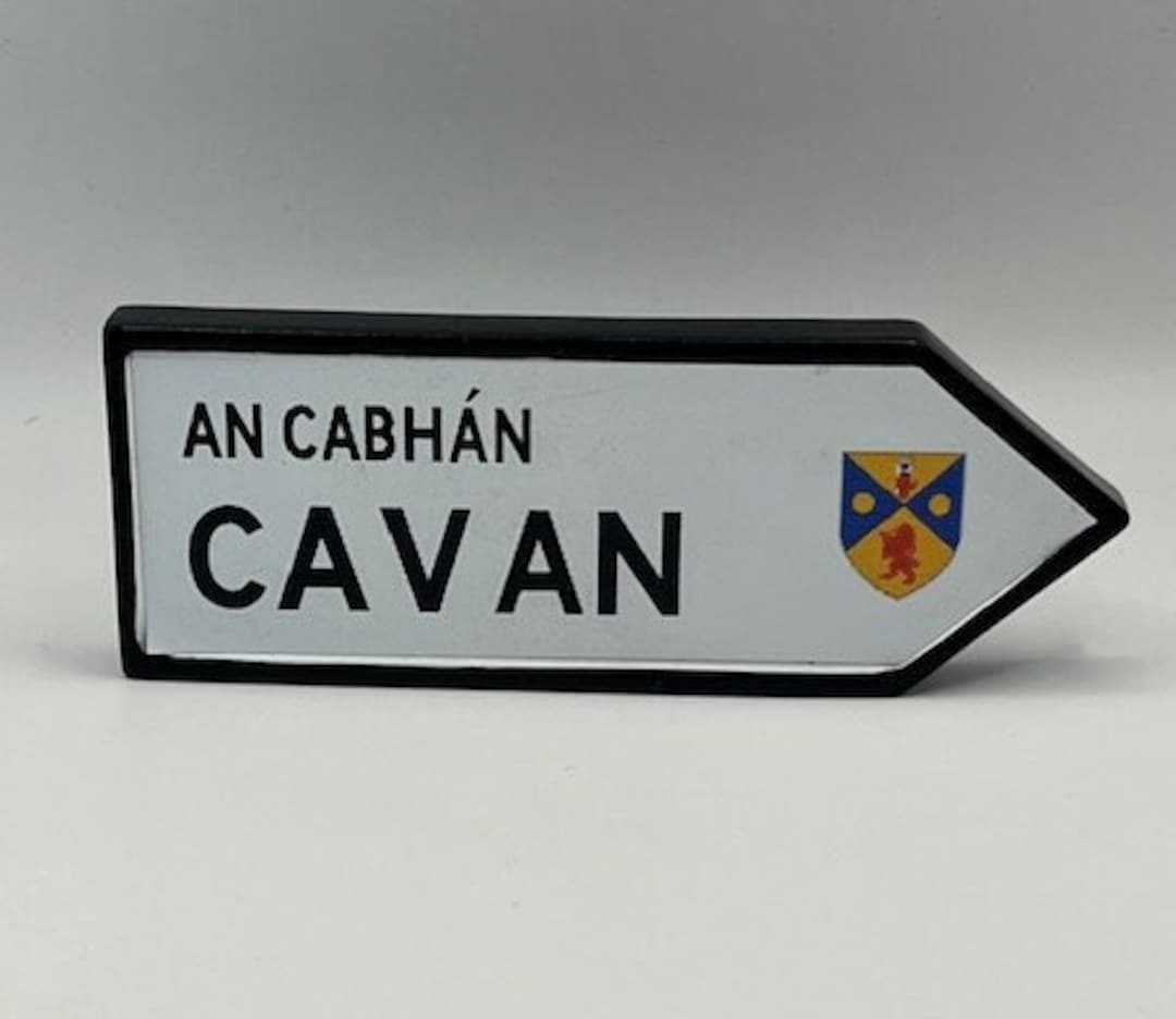 Cavan Sign Post Fridge Magnet Irish Charm and Whimsy for Your Kitchen ...