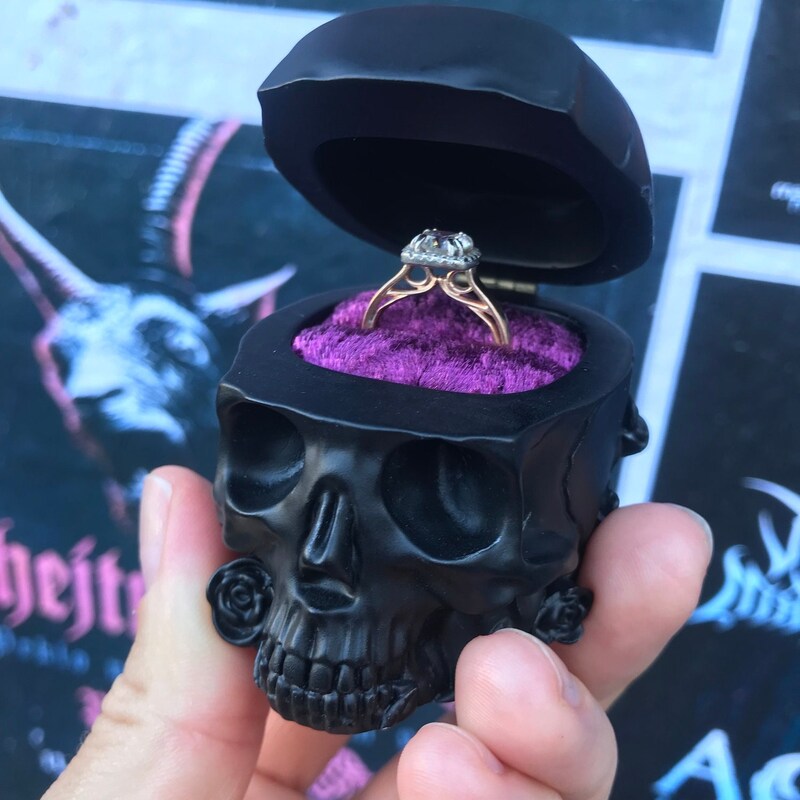 Gothic Jewelry Box - Etsy