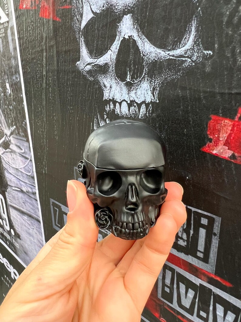 Skull Ring Box - Gothic Jewelry Box for Ring - Proposal Ring Holder ...