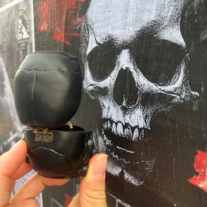 Skull Ring Box - Gothic Jewelry Box for Ring - Proposal Ring Holder ...