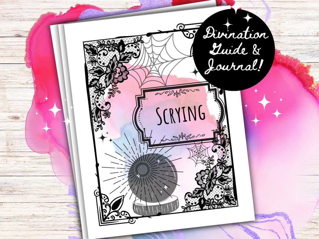 Scrying Tools, Grimoire Pages, Divination Journal, Scrying Guide, Spell ...