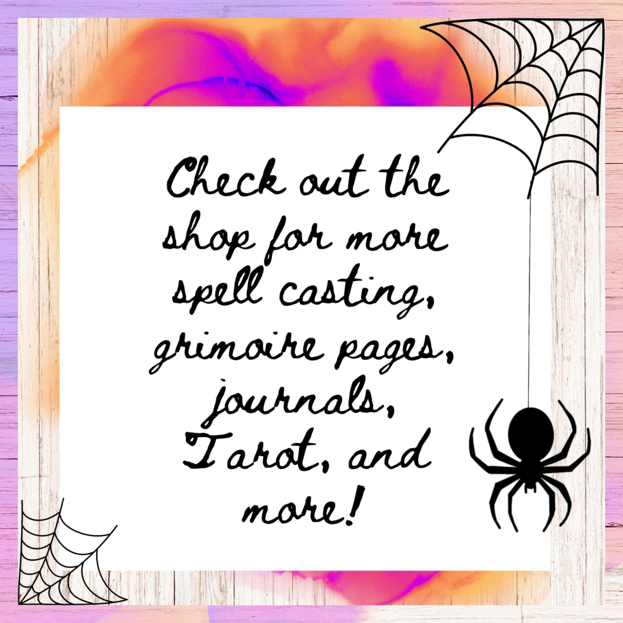 Grimoire Pages Spell Book Pages Crystal Magic Book of - Etsy