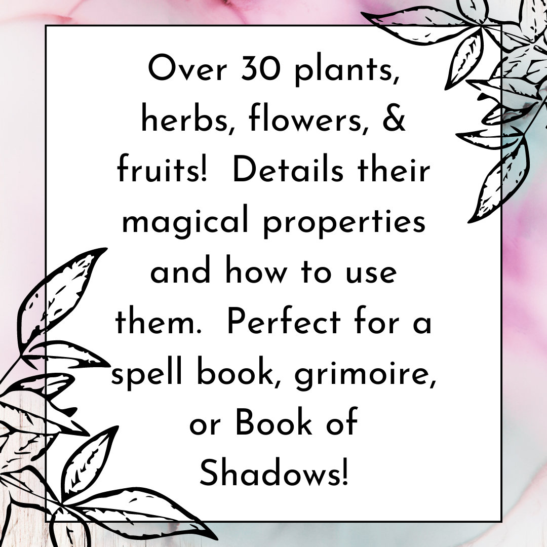 Grimoire Pages Spell Book Pages Spell Casting Witchcraft - Etsy