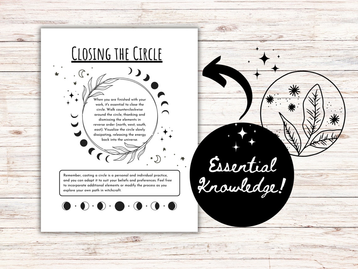 Grimoire Pages, Spell Book Pages, Spell Casting, Witchcraft Starter Kit ...