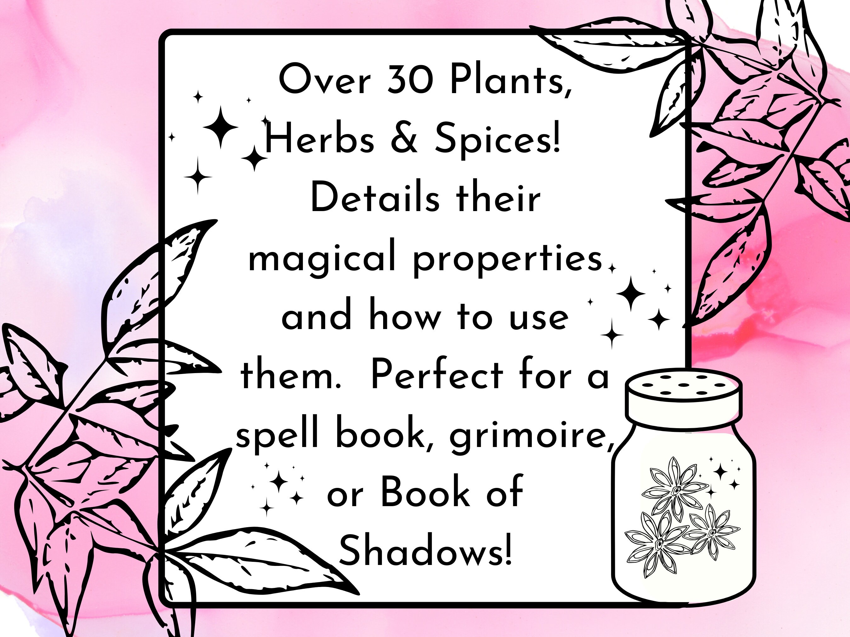 Grimoire Pages, Book of Shadows Pages, Kitchen Witchcraft, Spell Book ...