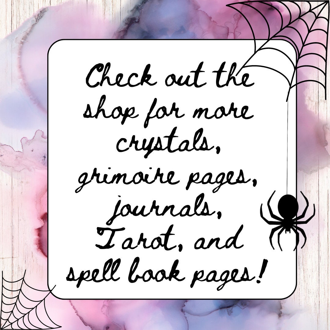 Grimoire Pages Spell Book Pages Spell Casting Book of - Etsy