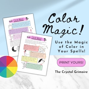 Spell Book Pages, Spell Casting, Grimoire Pages, Book of Shadows Pages, Spell Bags, Blank ...