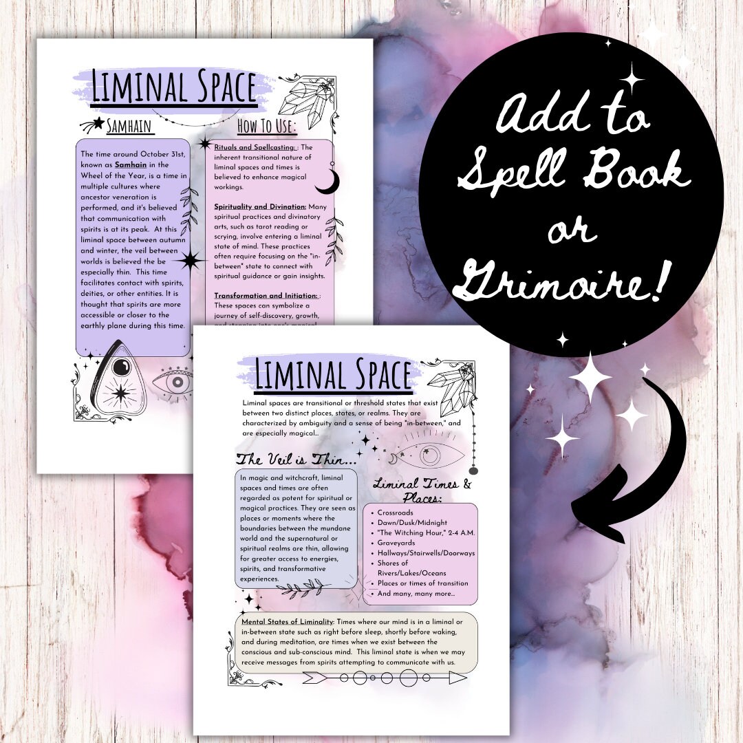 Grimoire Pages Spell Book Pages Spell Casting Book of - Etsy