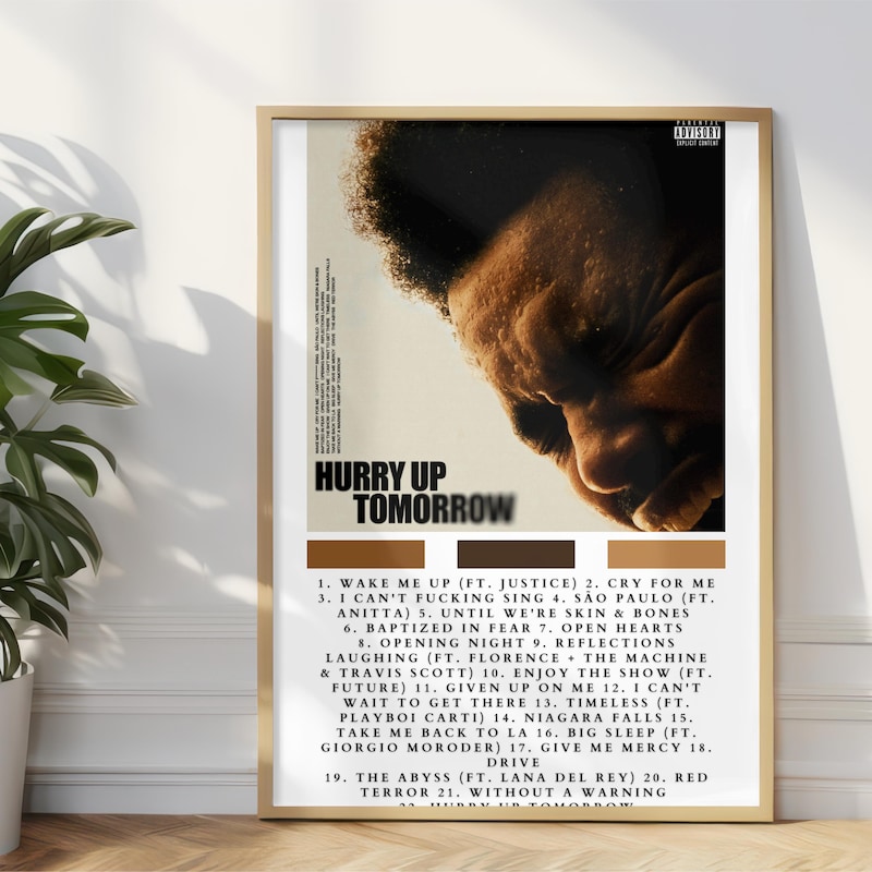 The Weeknd Poster - Etsy
