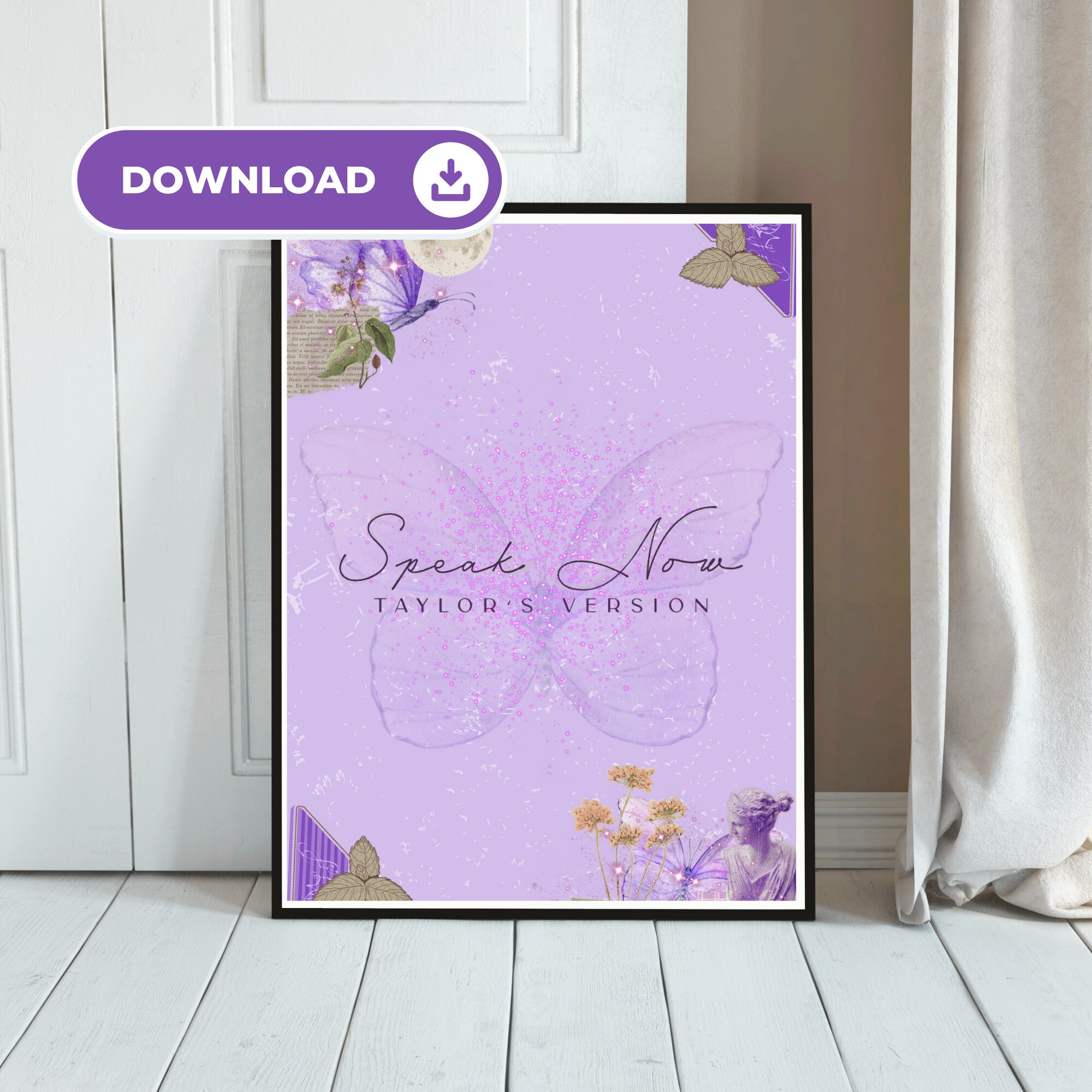 Taylor Swift Wall Art taylor Swift Song Wall Arttaylor Swift - Etsy