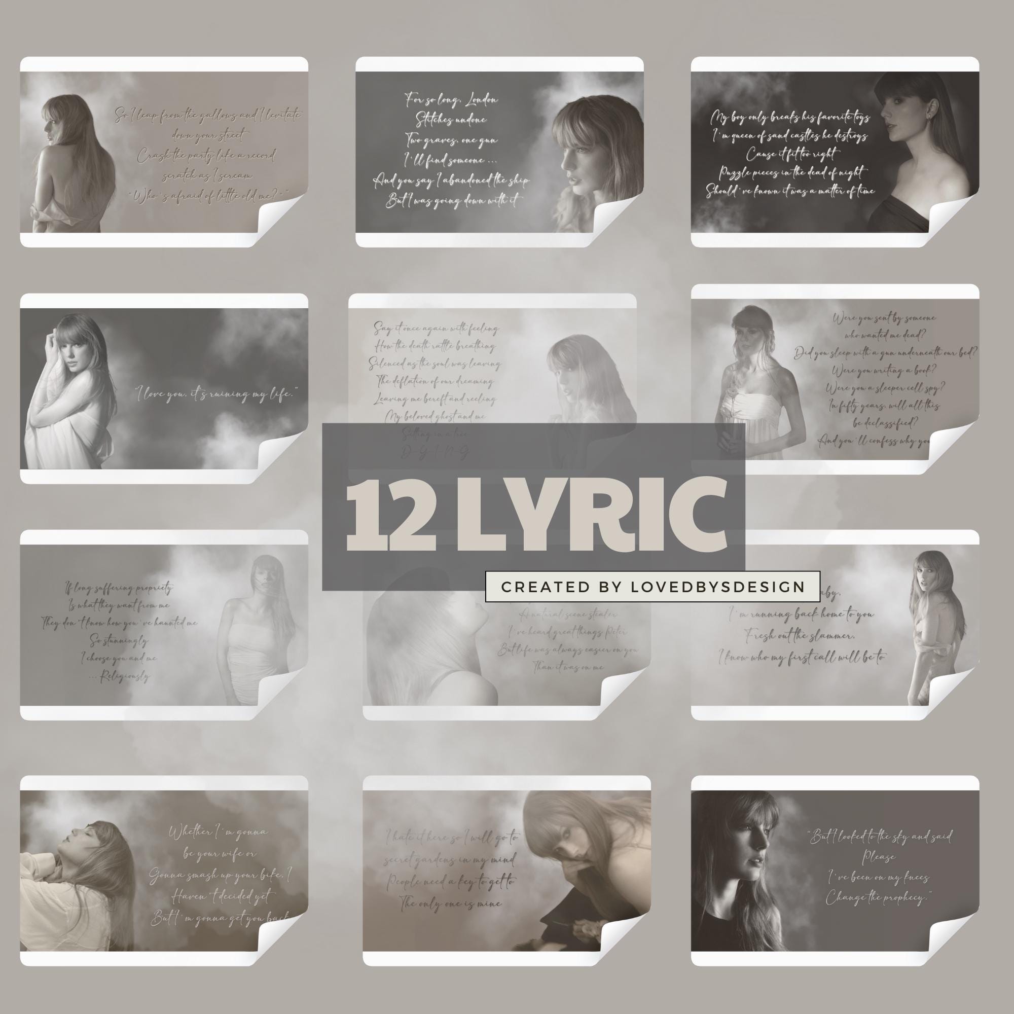 2025 Printable the Tortured Poets Department Calendar Desk Calendar ...