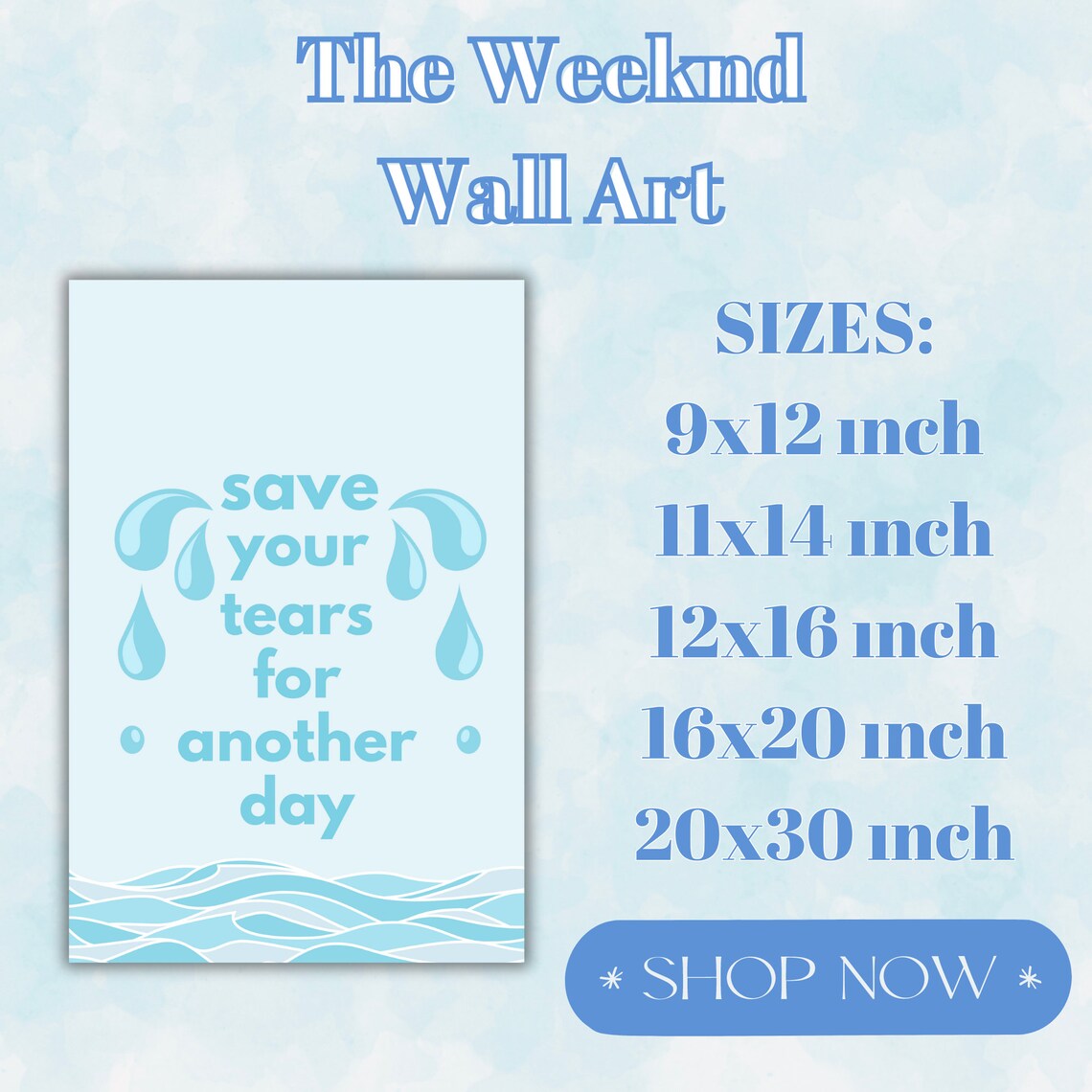 The Weeknd Wall Art ,the Weeknd Songs Wall Art,the Weeknd Decor, the ...
