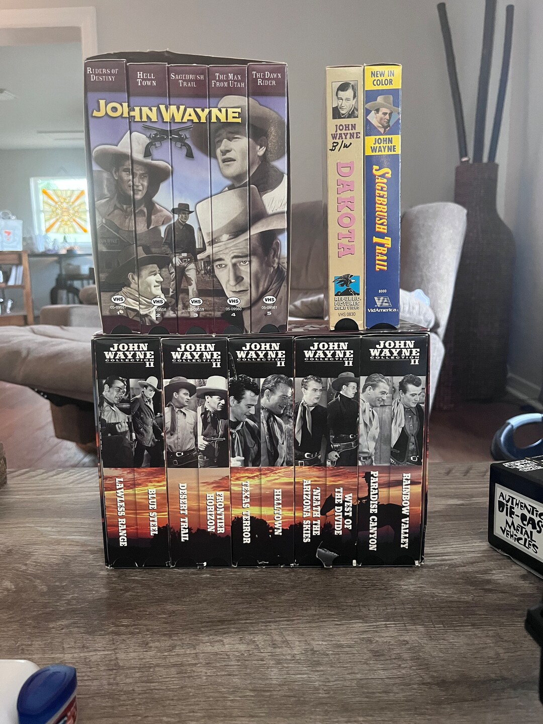 Build a John Wayne Movie Marathon VHS Tapes: Collection II, Collector ...