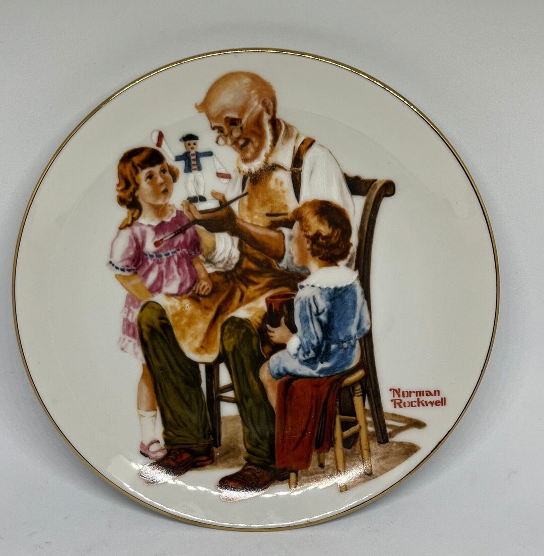 Norman Rockwell Plate 6 Limited Edition International Collection ...