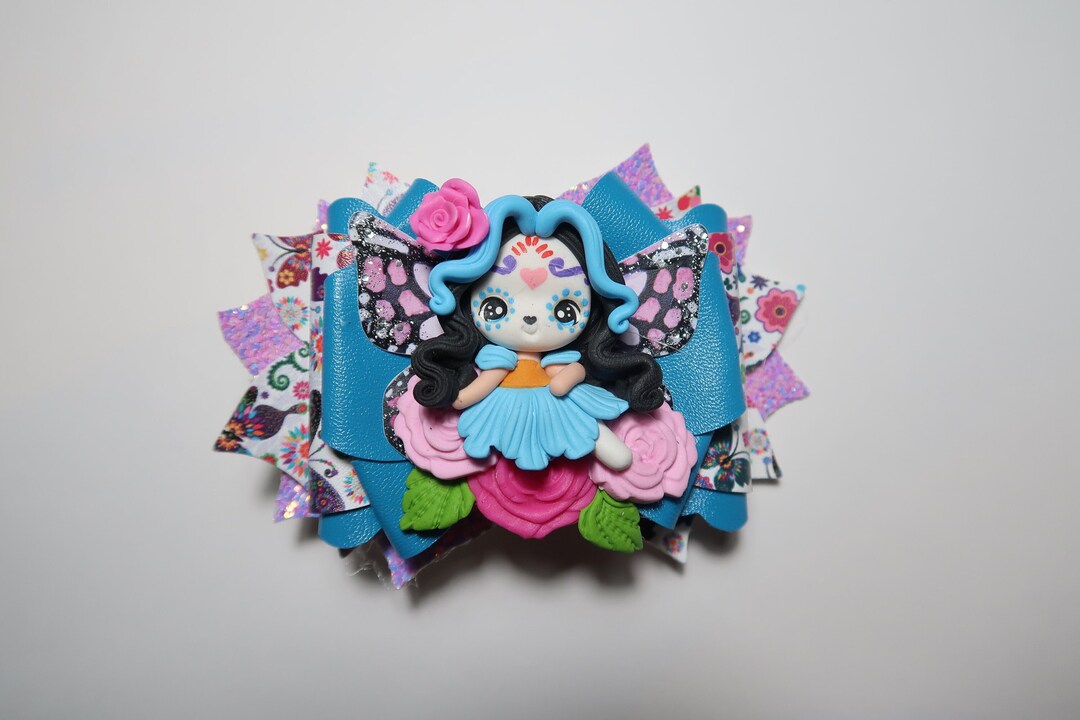 Dia De Los Muertos Bow Collection Day of the Dead Handmade - Etsy