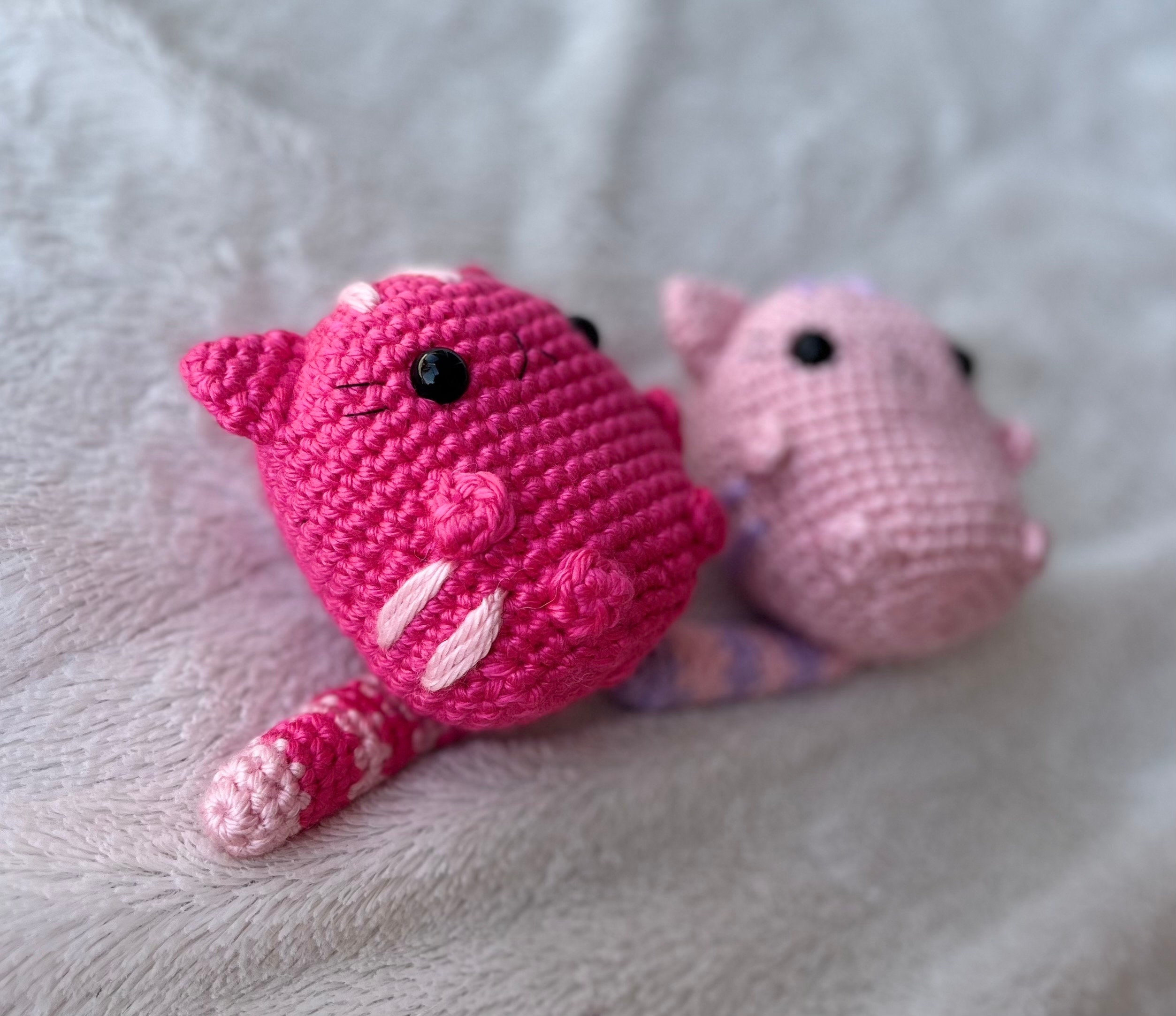 Kawaii Cat Figurine Adorable Kitten Stuffies Cat Plushies Kitten ...