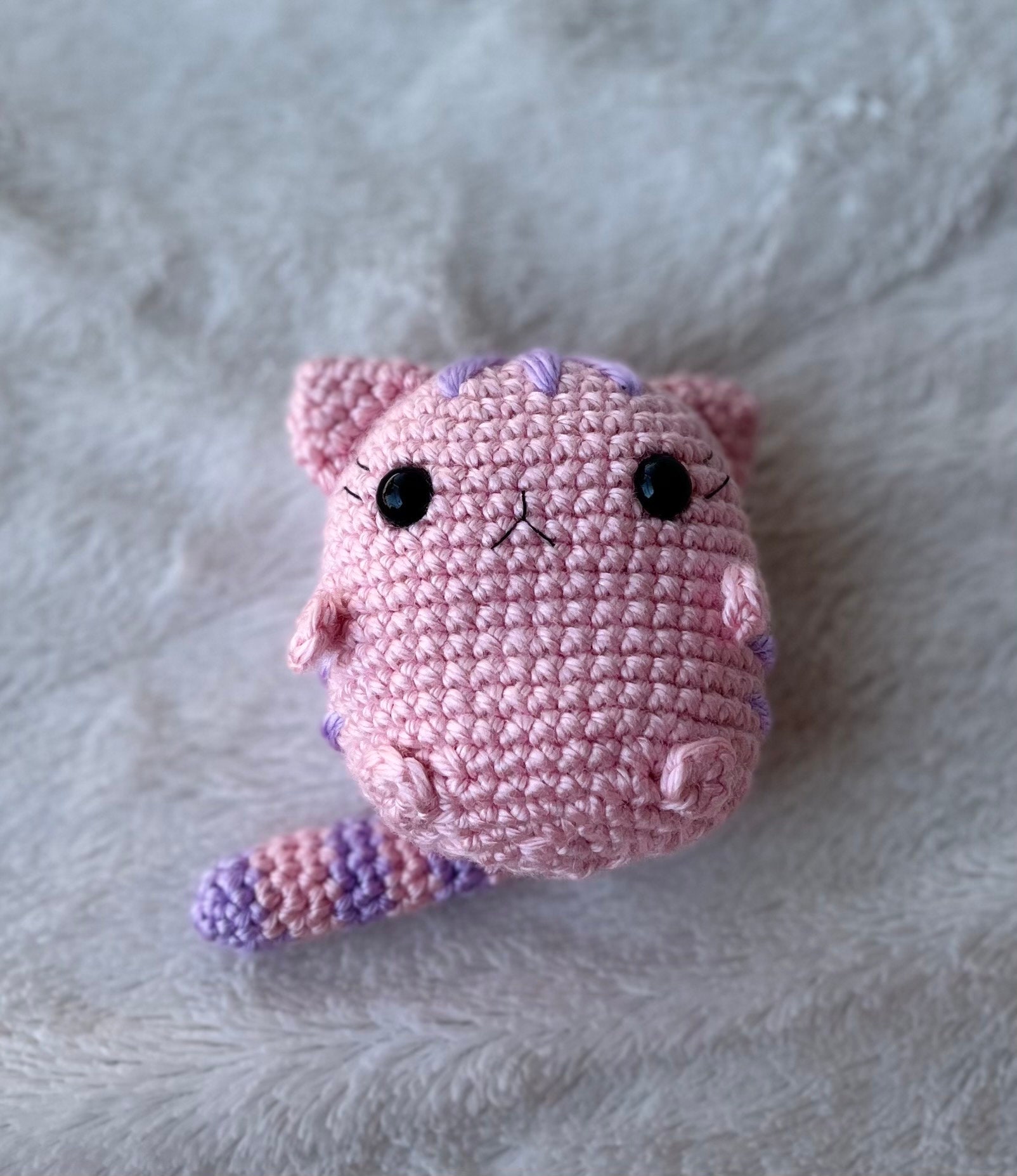 Kawaii Cat Figurine Adorable Kitten Stuffies Cat Plushies Kitten ...