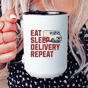Custom Postal Worker Mug Mailman Gift for Courier Birthday Gift Postman ...