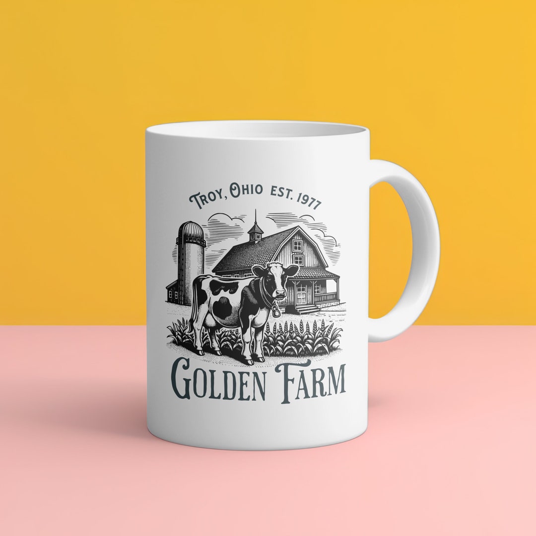Personalized Dairy Farm Mug Cow Farm Gift Family Farm Dairy Cow Gift ...
