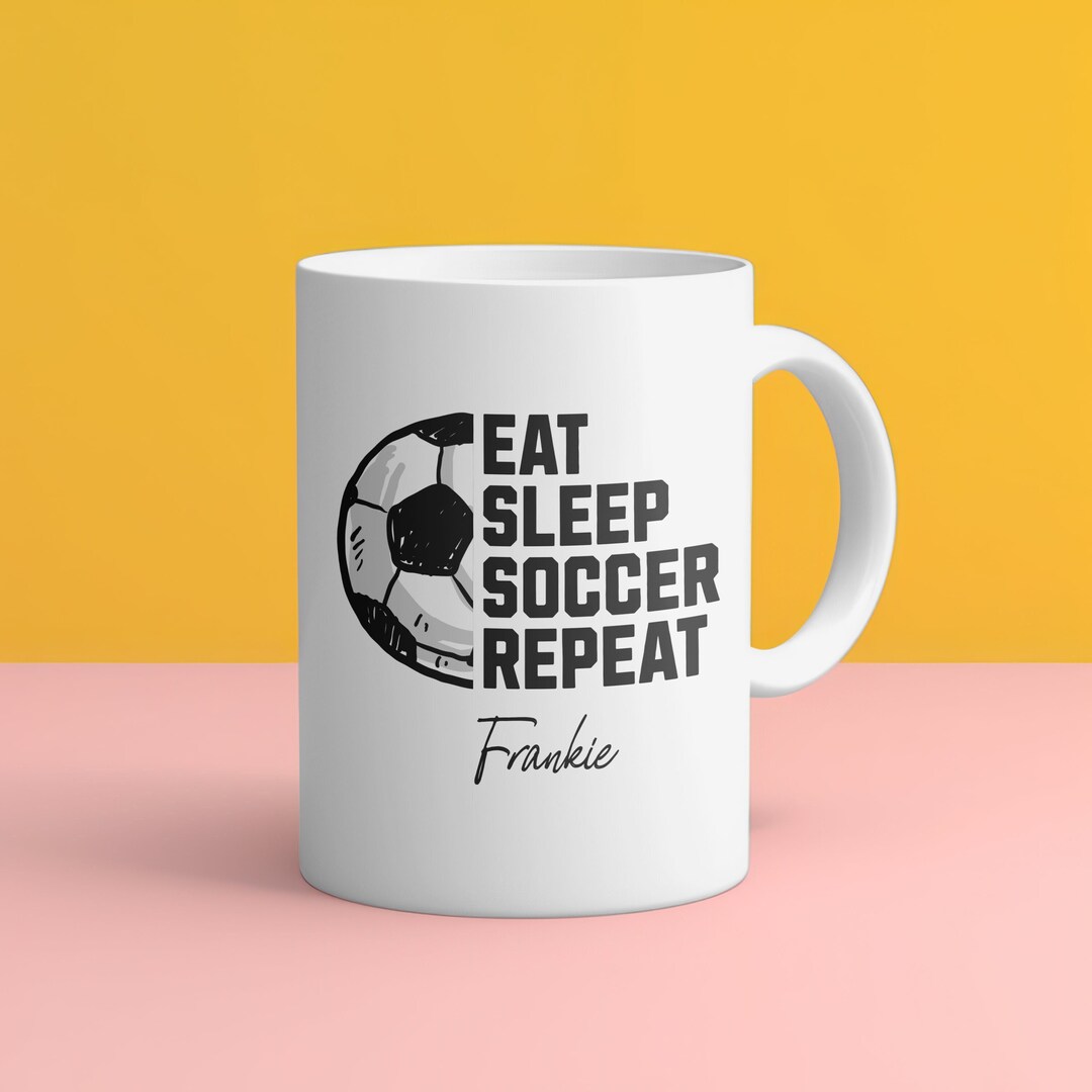 Custom Soccer Mug Soccer Team Gift Soccer Coach Appreciation Gift ...