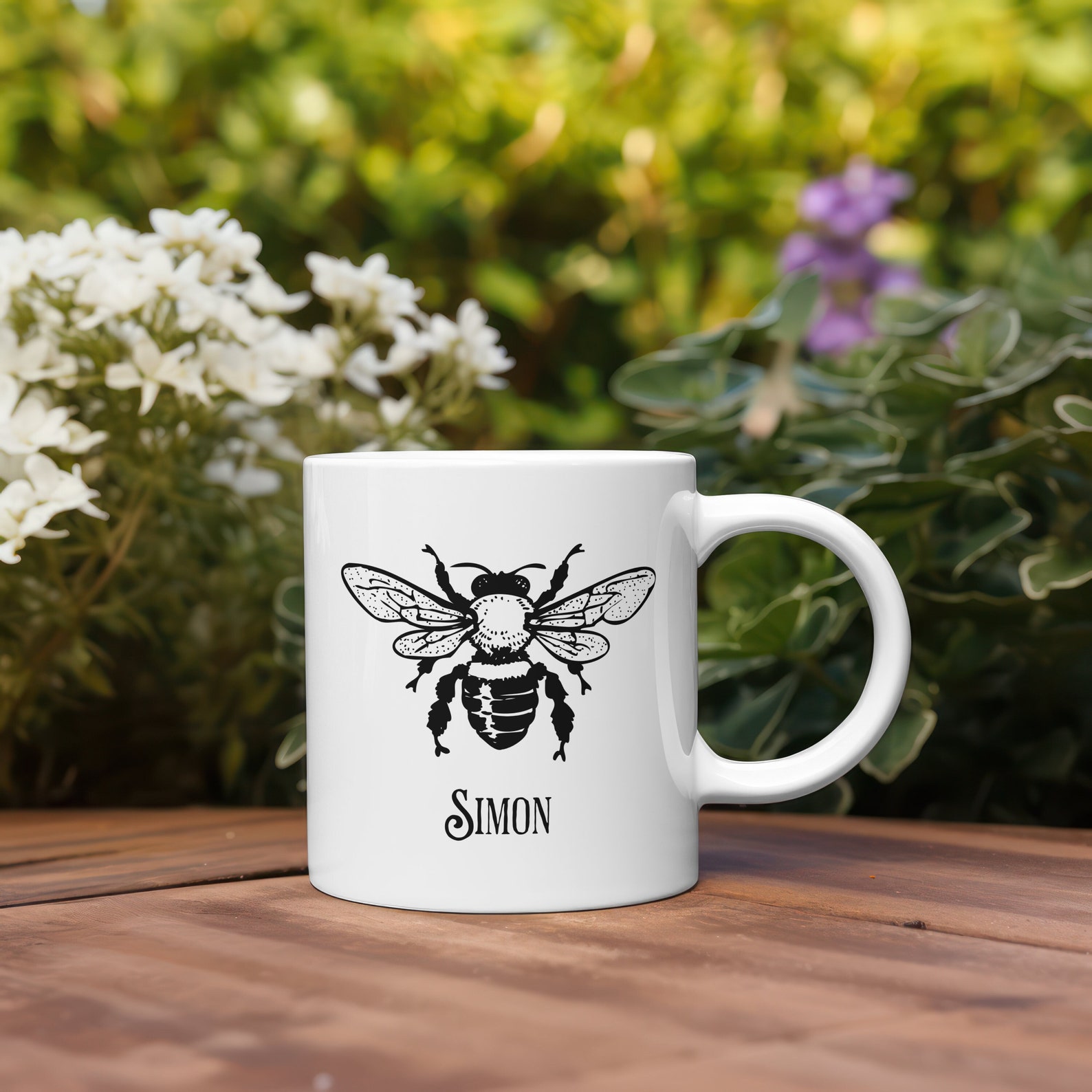 Custom Bee Mug Honey Bee Gift for Beekeeper Mug Bee Keeper Gift for Bee ...
