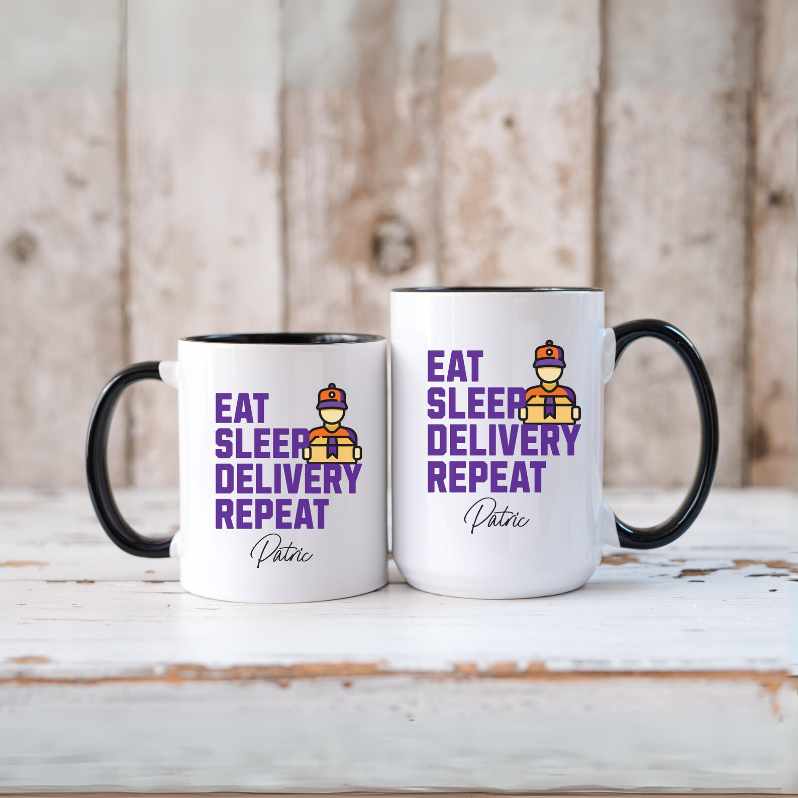 Custom Mailman Mug Courier Birthday Gift Postal Worker Mug Mail Man ...