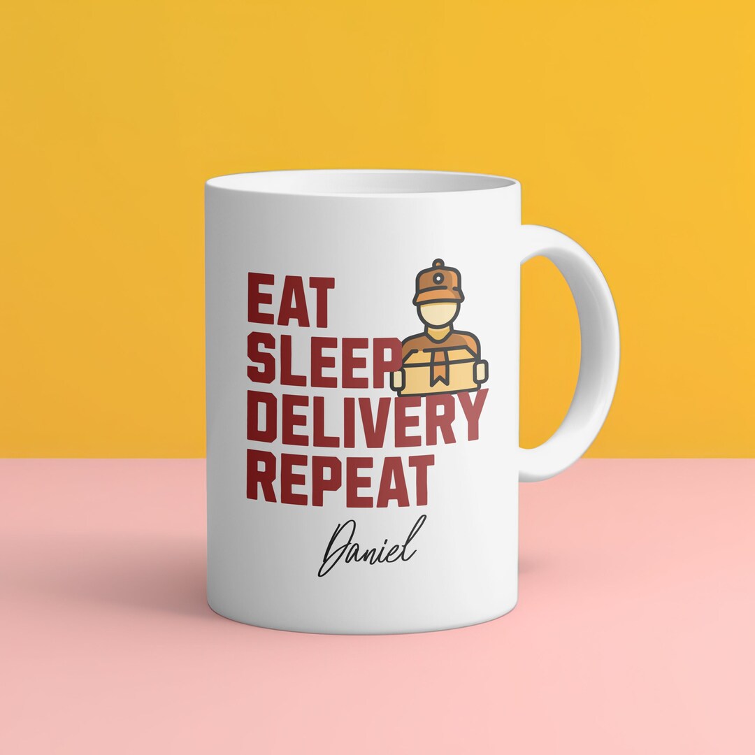 Custom Mailman Mug Mailman Gift for Courier Birthday Gift Mail Man ...