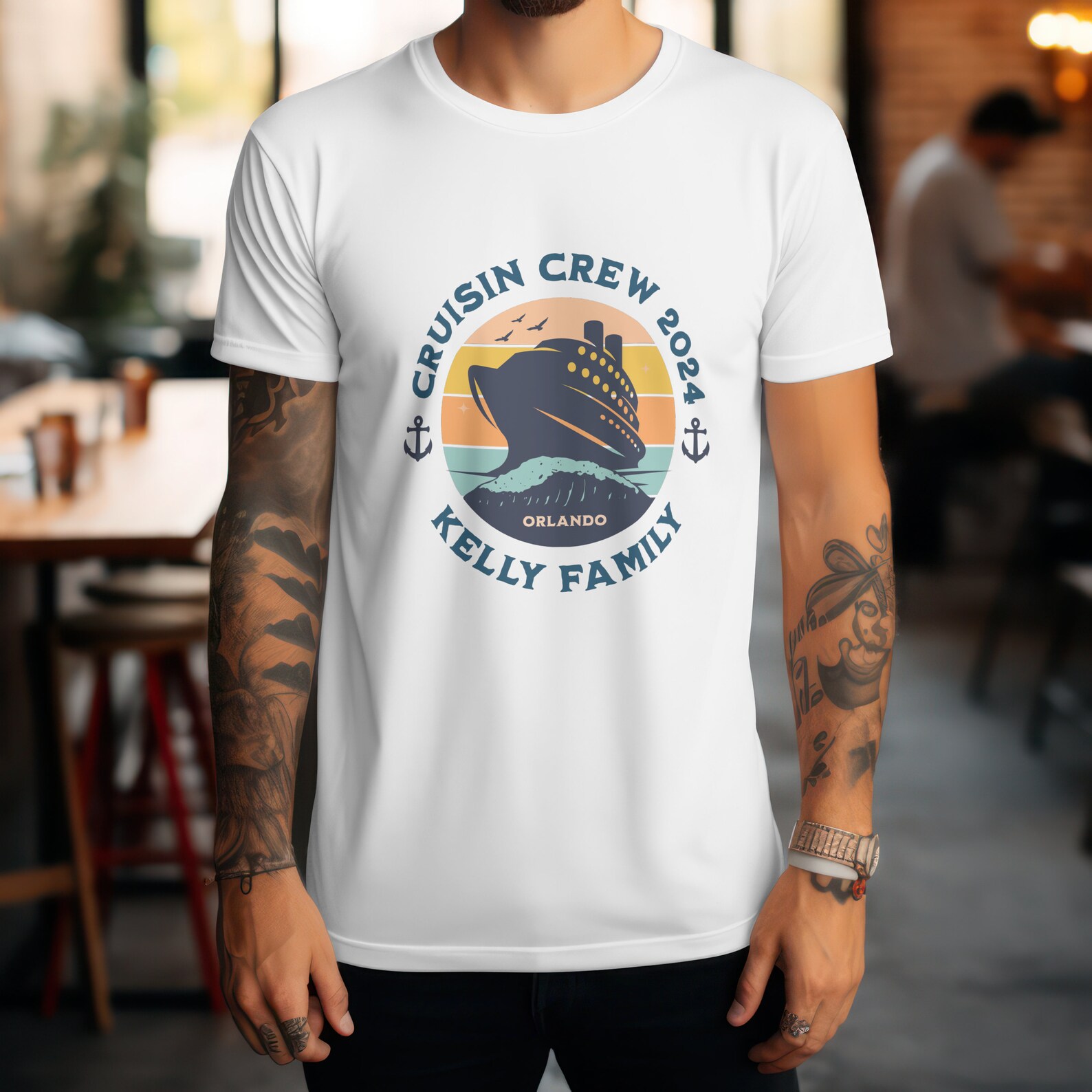 Custom Cruise Crew T-shirt | Family Vacation Matching Tee - Etsy