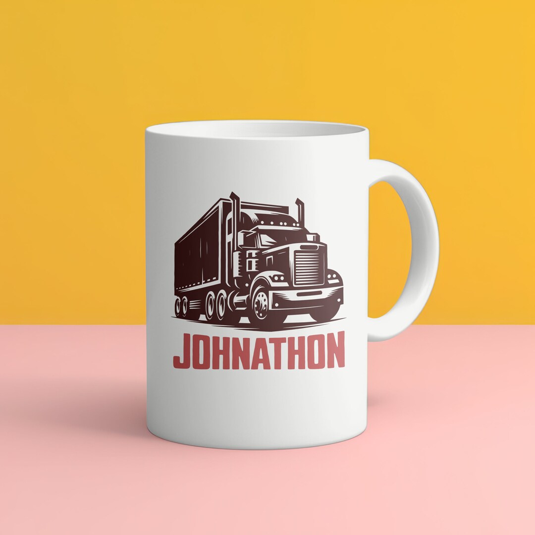 Custom Trucker Mug: Personalized Truck Driver Gift - Etsy
