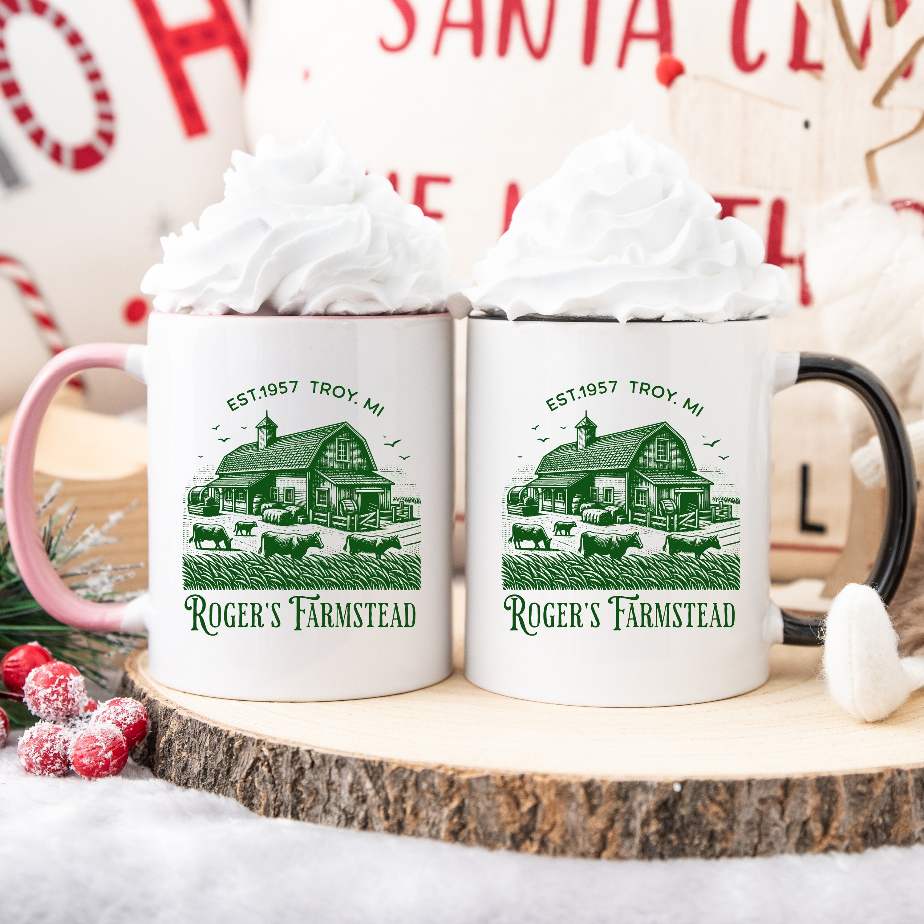 Custom Farmstead Mug Grandparents Farm Gift Ranch Mug Family Farm Mug ...