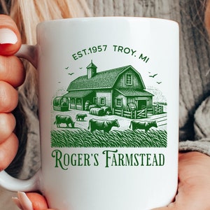 Custom Farmstead Mug Grandparents Farm Gift Ranch Mug Family Farm Mug ...