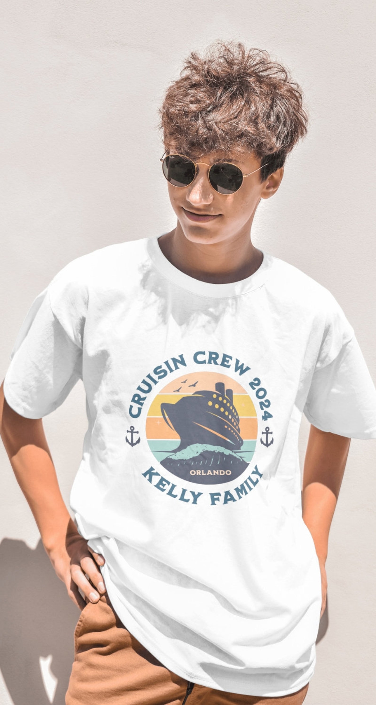 Custom Cruise Crew T-shirt | Family Vacation Matching Tee - Etsy