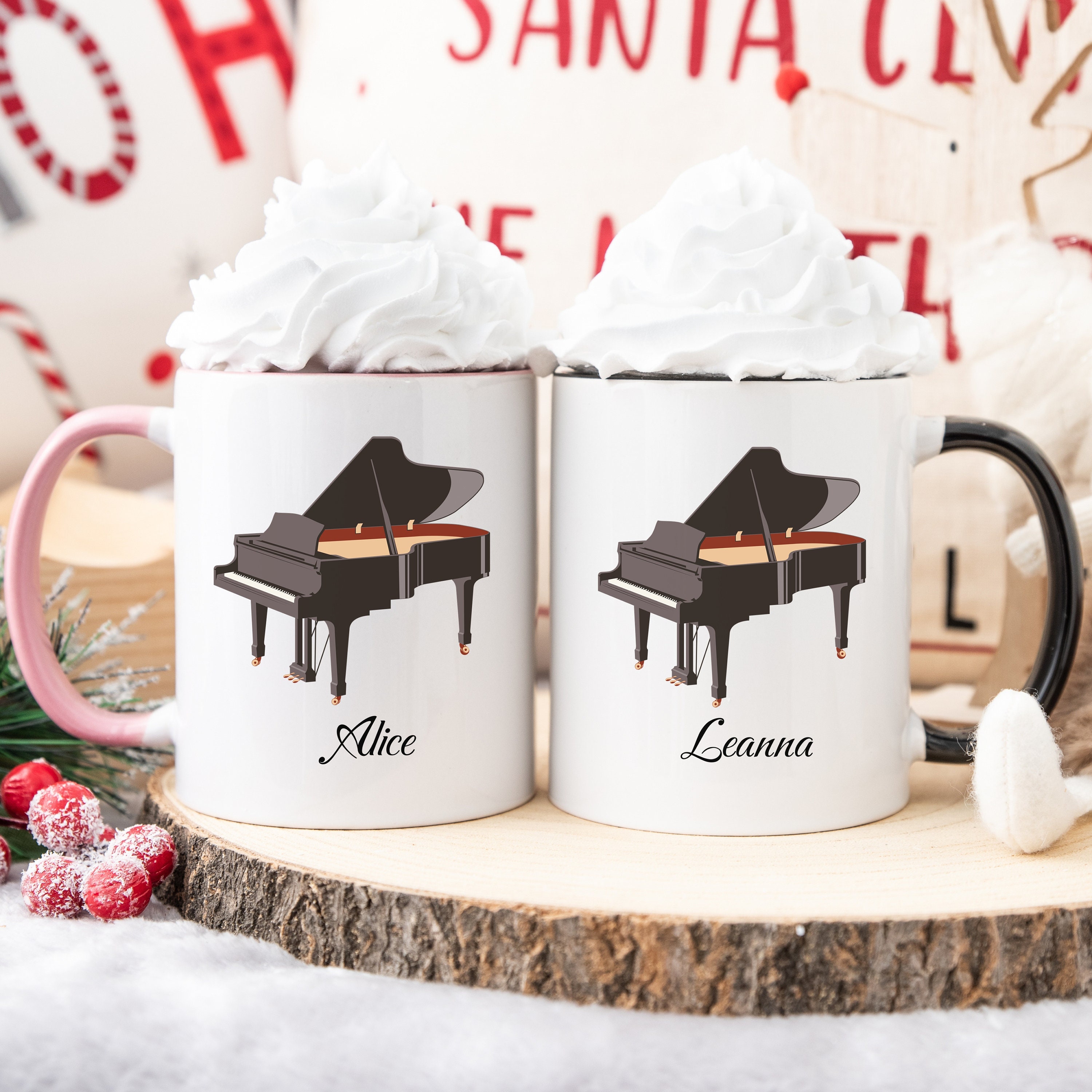 Personalized Grand Piano Mug Pianist Gift Piano Lover Gift Piano ...