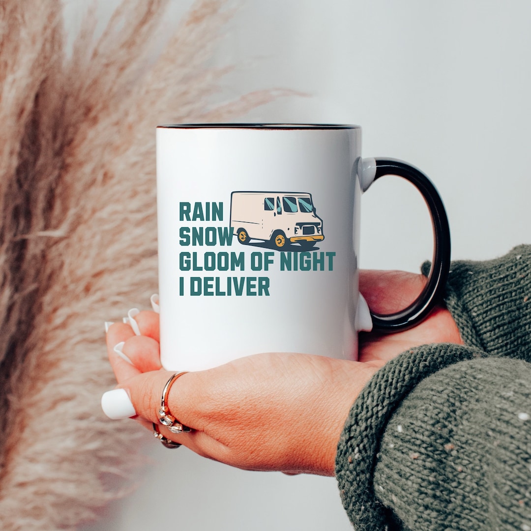 Mailman Gift for Courier Christmas Gift for Postal Worker Mug for Mail ...