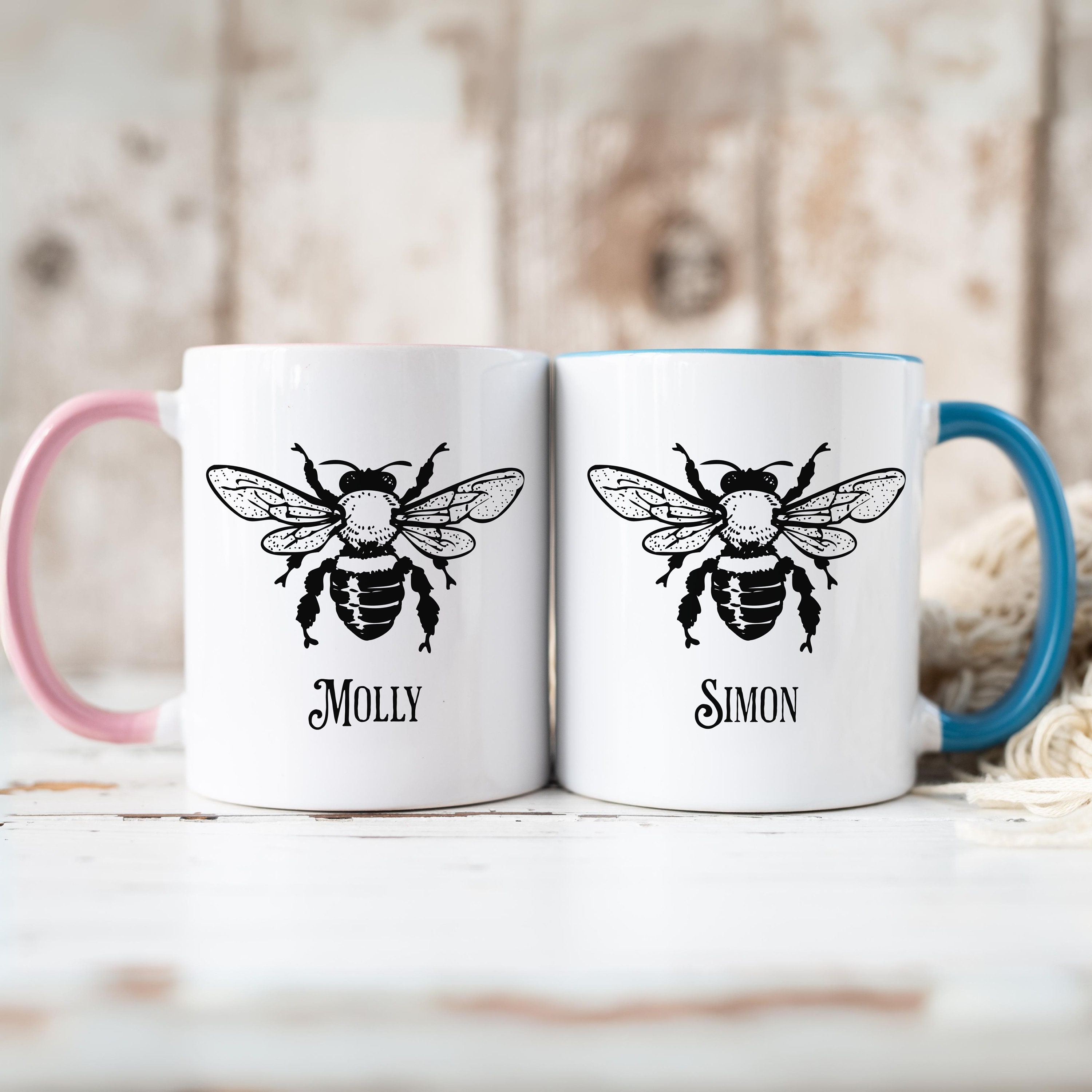 Custom Bee Mug Honey Bee Gift for Beekeeper Mug Bee Keeper Gift for Bee ...