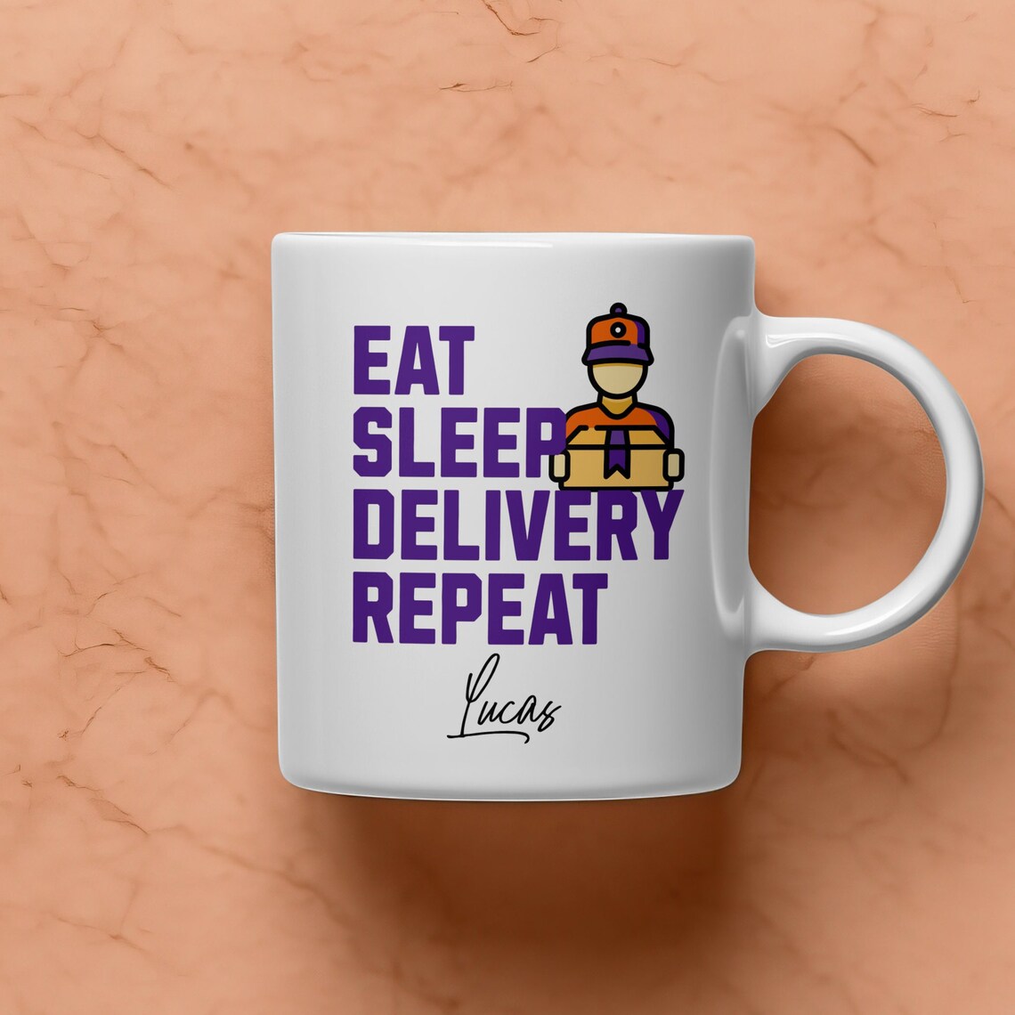 Custom Mailman Mug Courier Birthday Gift Postal Worker Mug Mail Man ...
