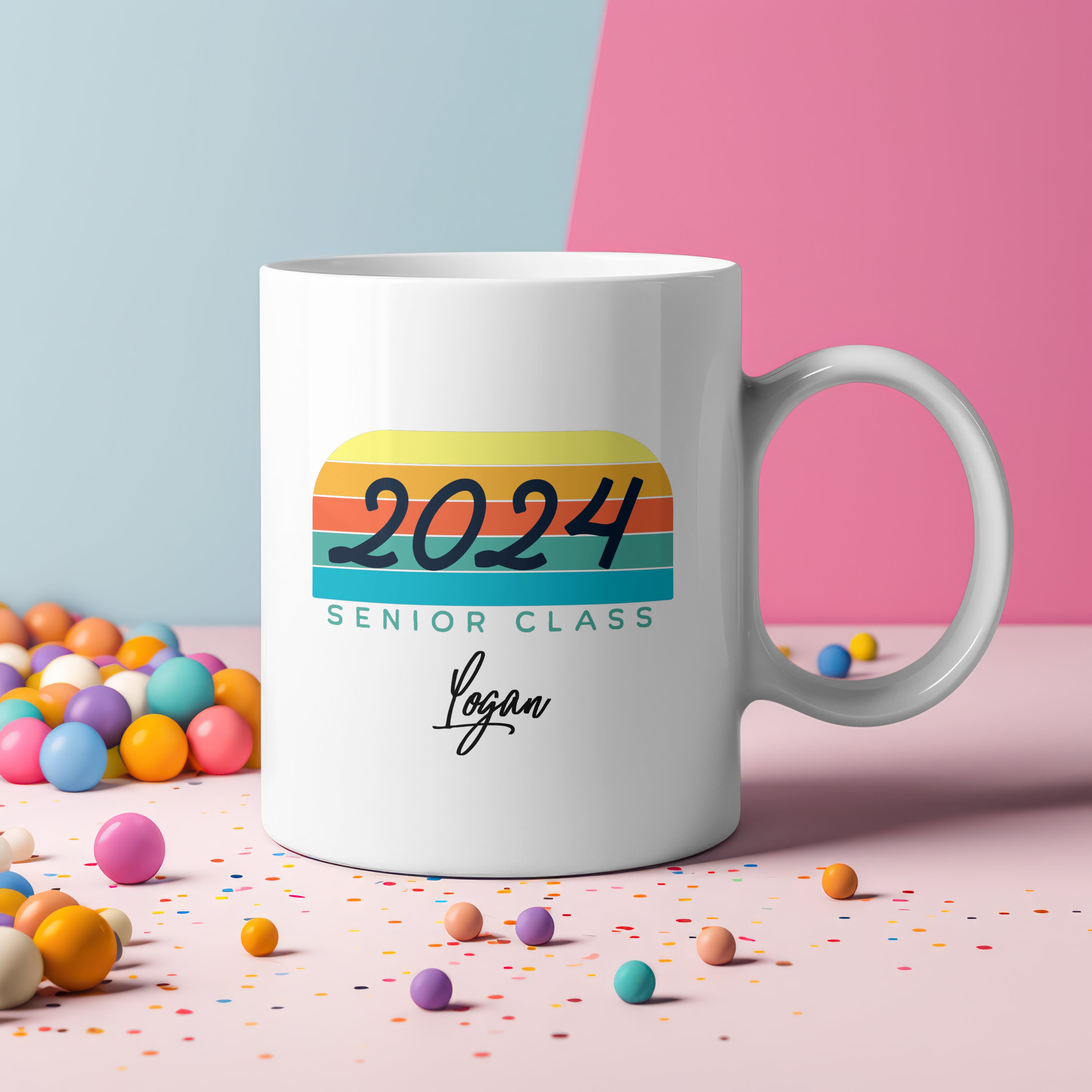 Custom 2024 Senior Class Mug Graduation Gift Senior Gift for Classmate ...