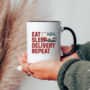 Custom Postal Worker Mug Mailman Gift for Courier Birthday Gift Postman ...