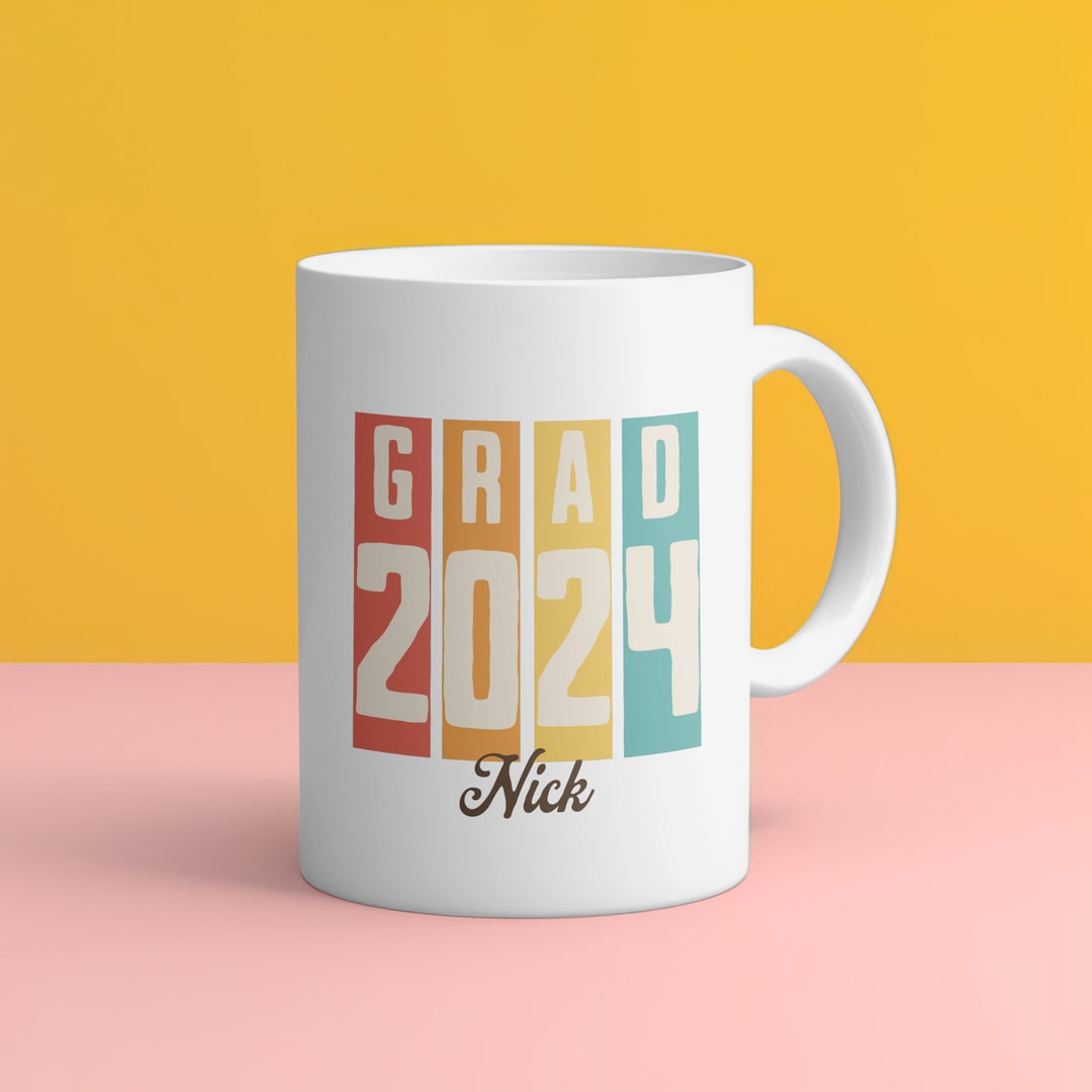 Personalized Grad Mug Senior Class Graduation Gift College Graduate Mug ...