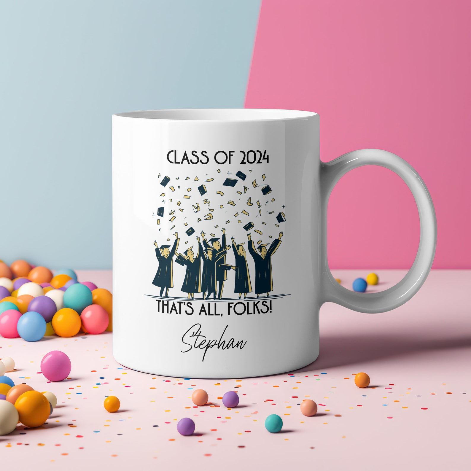 Custom Graduation Mug Class 2024 Gift Senior 2024 Graduation Gift 2024 ...